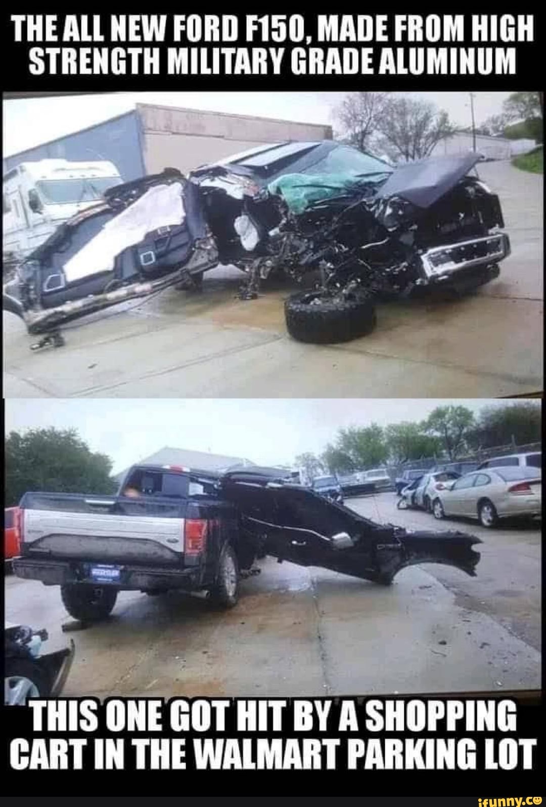 THE ALL NEW FORD F150, MADE FROM HIGH STRENGTH MILITARY GRADE ALUMINUM ...