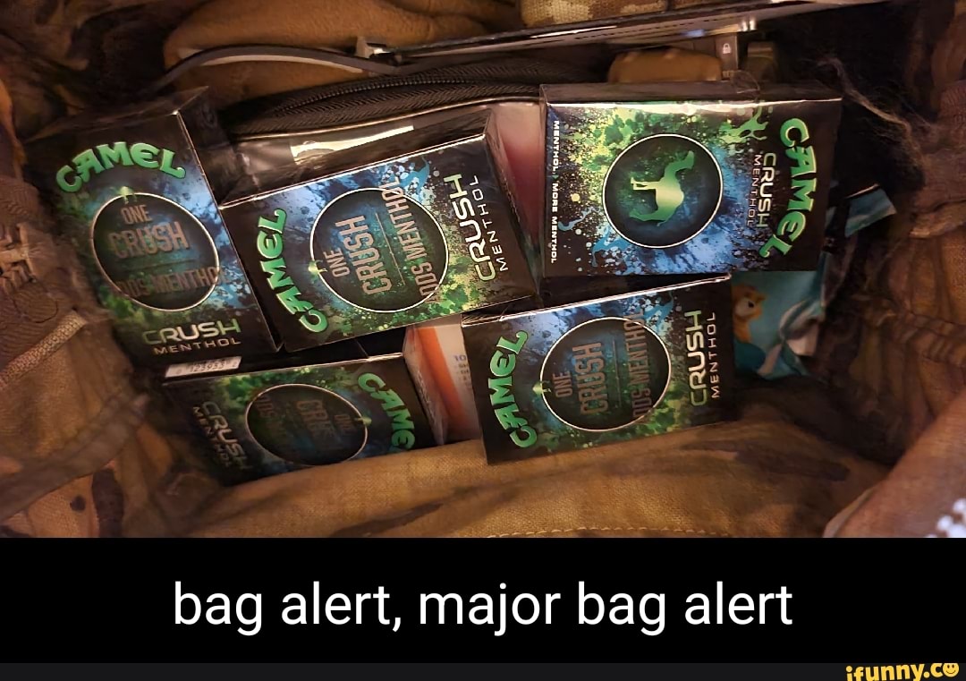 Bag alert, major bag alert - iFunny