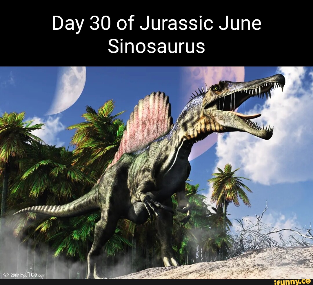 Day 30 of Jurassic June Sinosaurus - iFunny