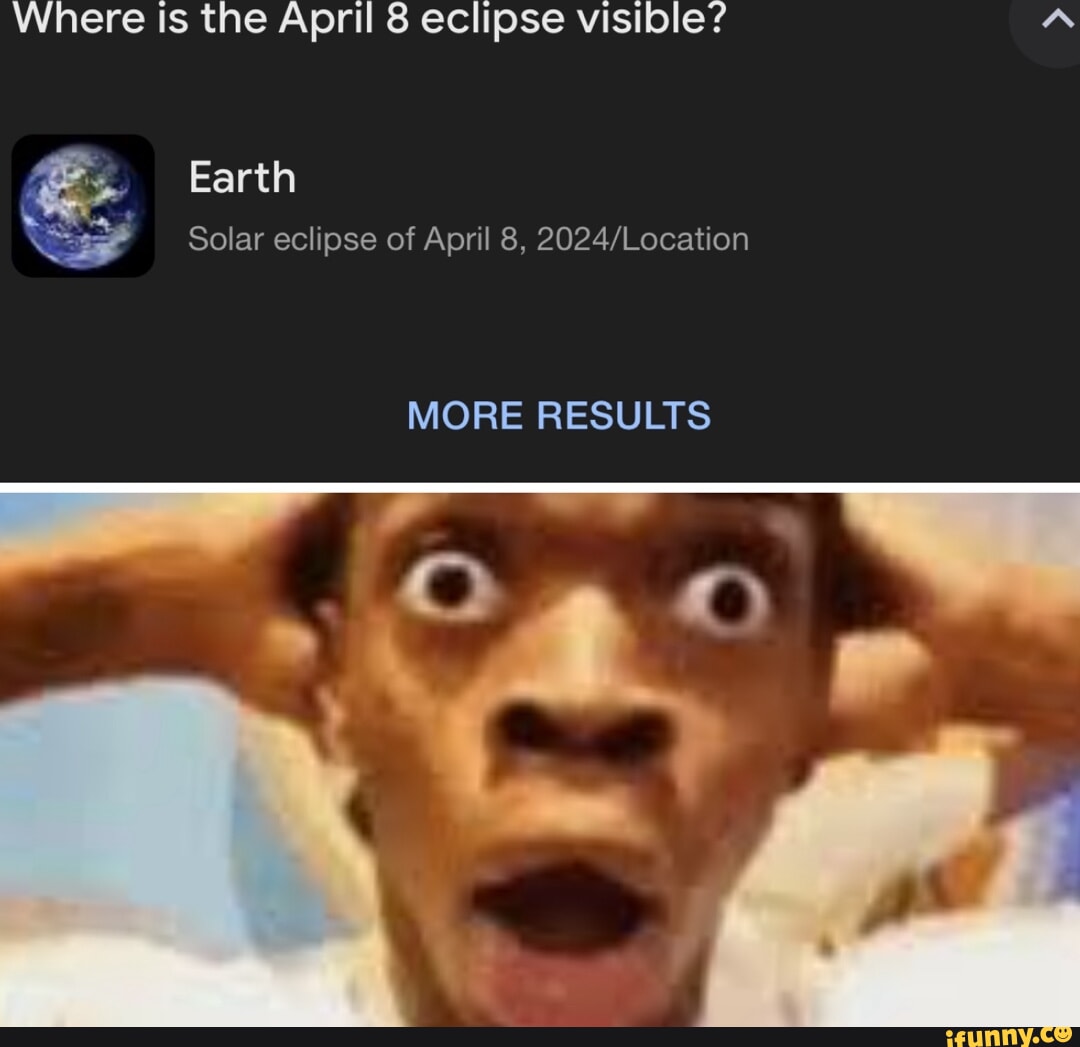 Where is the April 8 eclipse visible? Earth Solar eclipse of April 8 ...