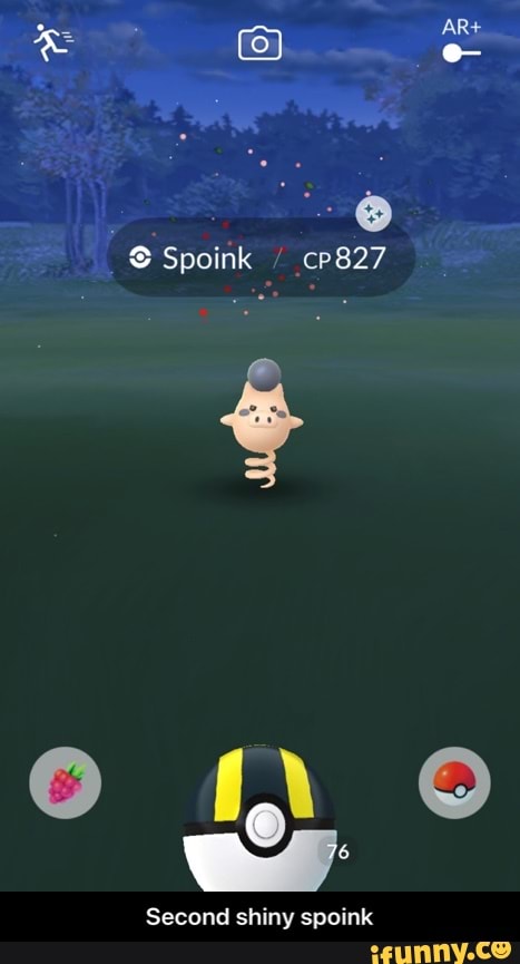 Second shiny spoink - iFunny