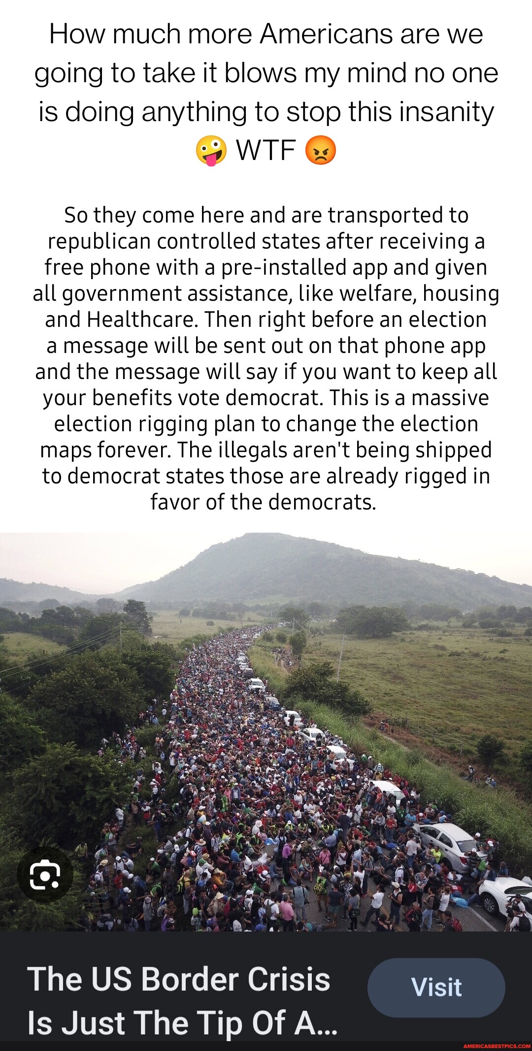 How much more Americans are we going to take it blows my mind no one is ...