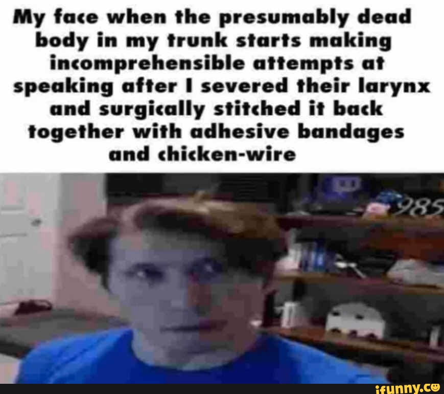 Larynx memes. Best Collection of funny Larynx pictures on iFunny