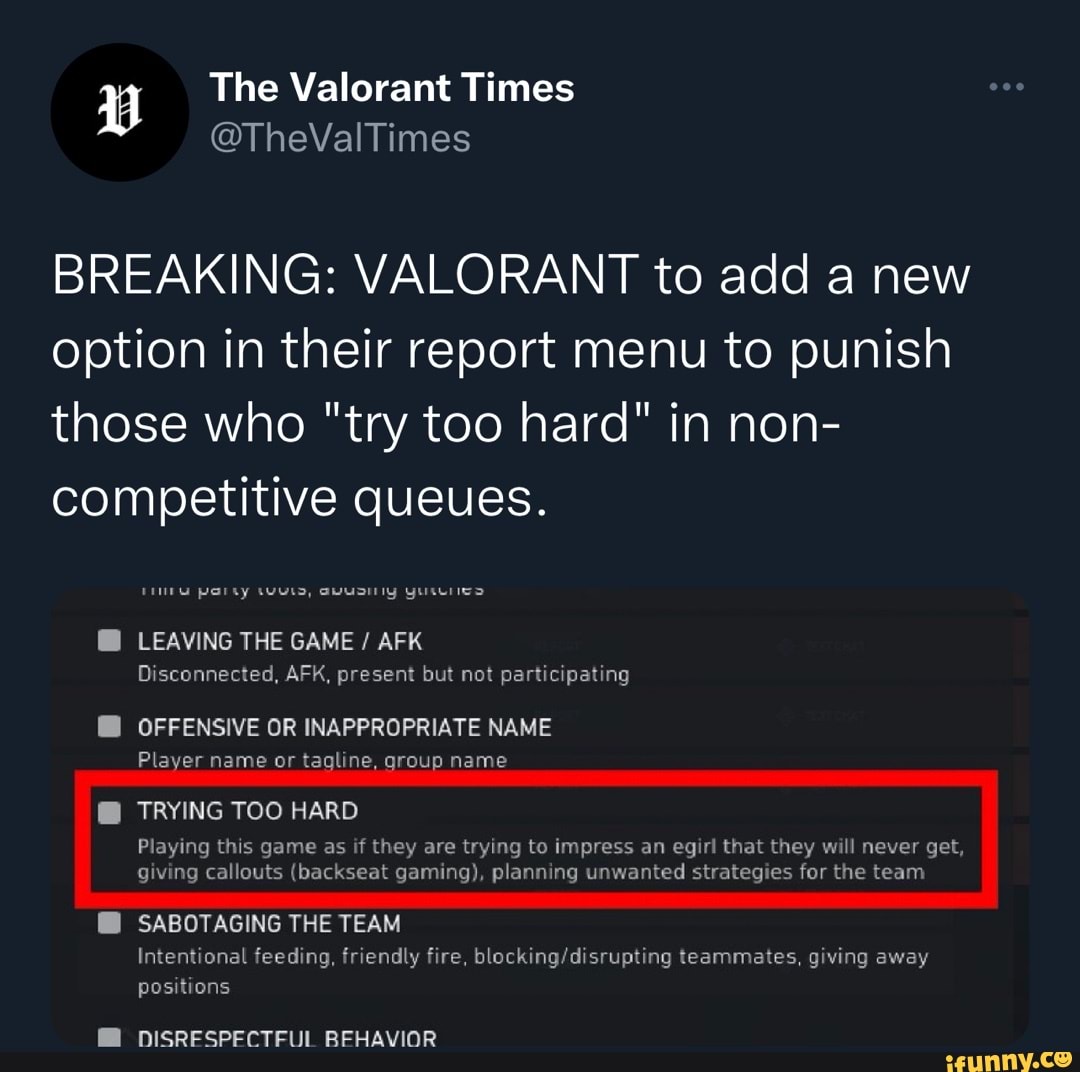 13 The Valorant Times @TheValTimes BREAKING: VALORANT to add a new ...