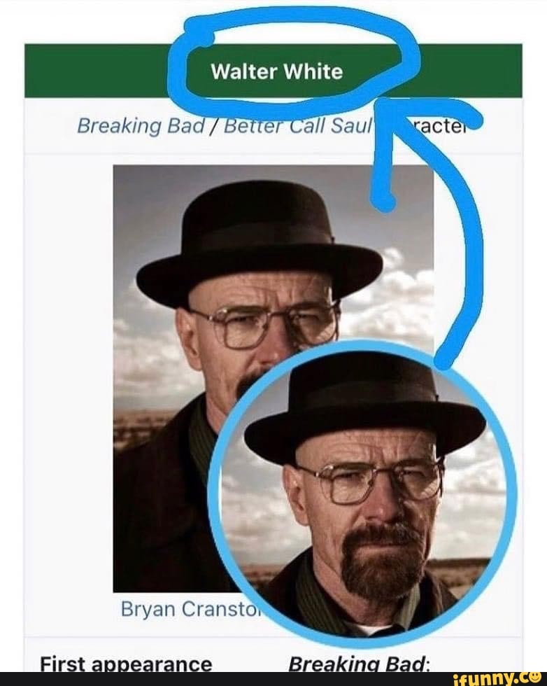 Walter White Breaking Bad / Better Call Saul ractel Bryan Cranstoy ...