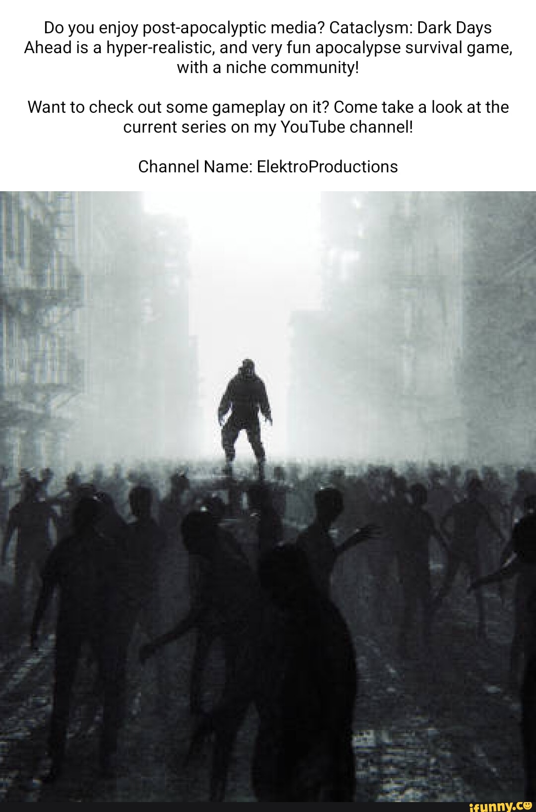 Do you enjoy post-apocalyptic media? Cataclysm: Dark Days Ahead is a ...