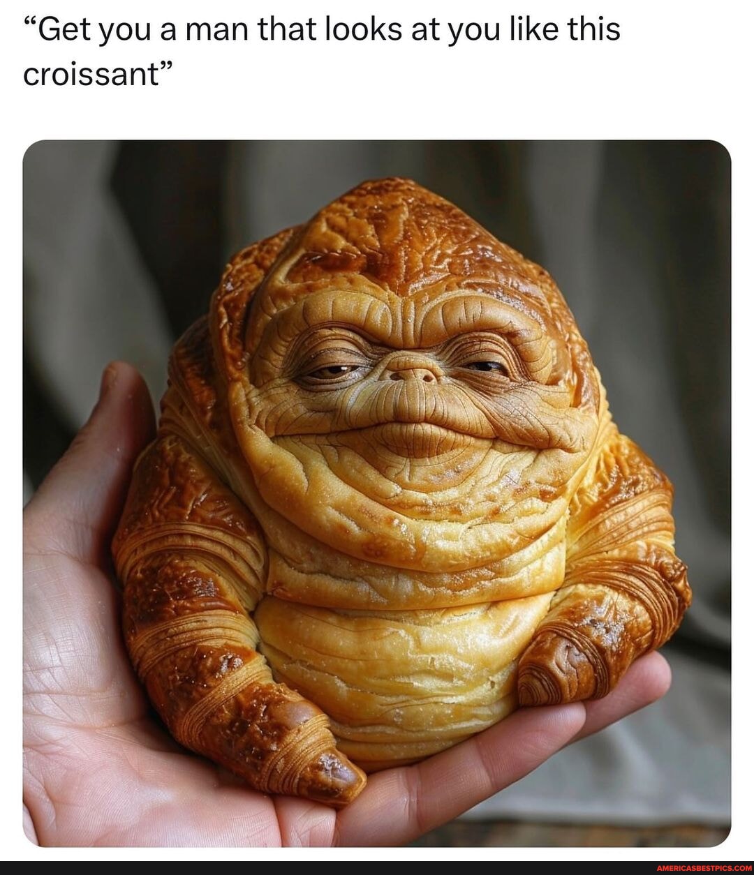 Why did Jabba the crust join the dark side? Because he’s flaky! Made by ...