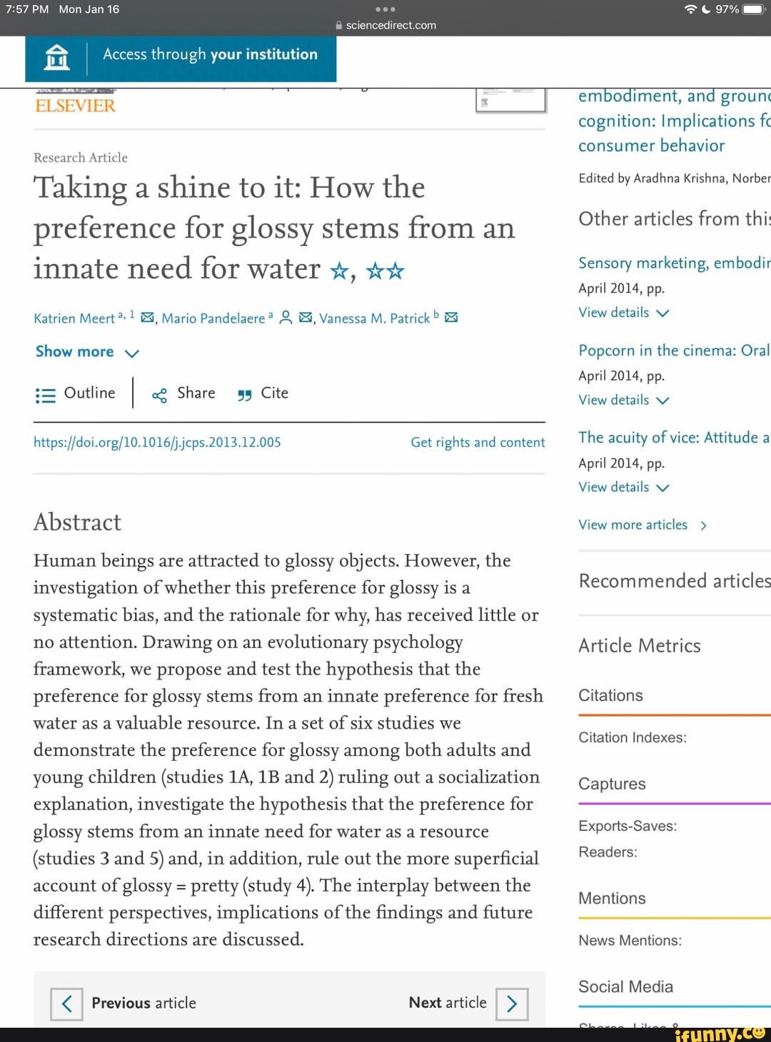 Elsevier memes. Best Collection of funny Elsevier pictures on iFunny