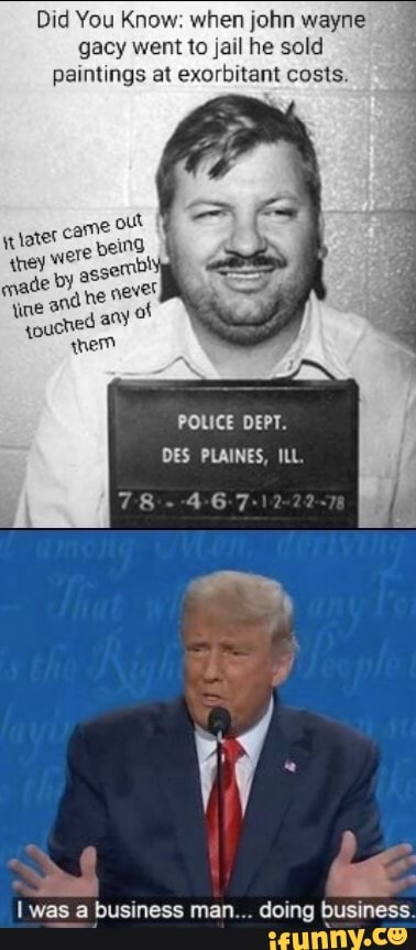 Did You Know: when john wayne gacy went to jail he sold paintings at ...