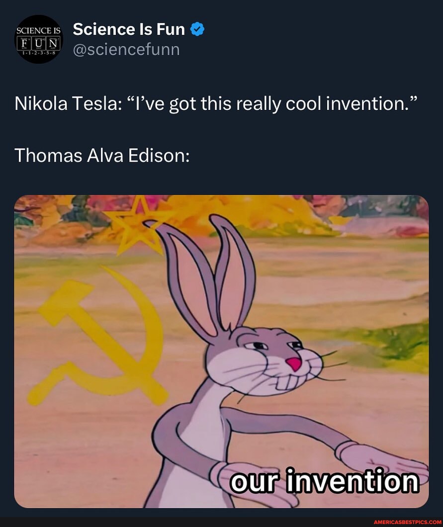 Sorry, “my invention” - xuxcis Science Is Fun @ UN @sciencefunn Nikola ...