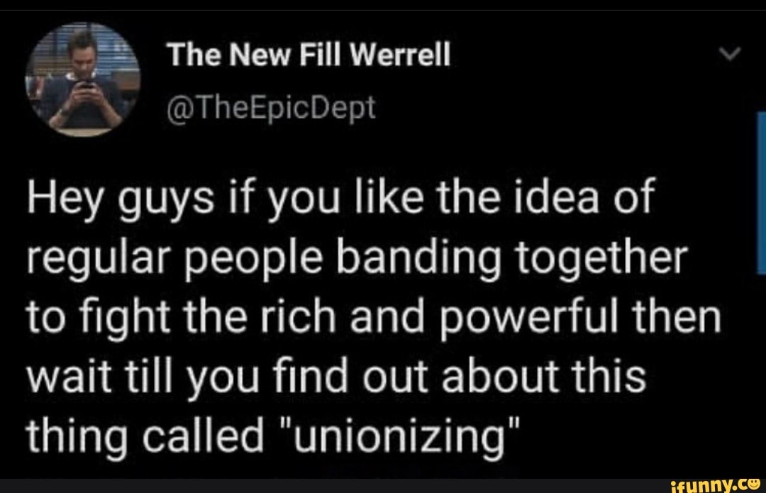 The New Fill Werrell @tTheEpicDept Hey guys if you like the idea of ...