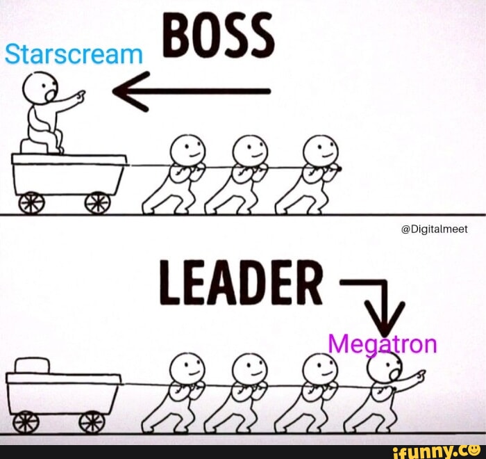 Starscream BOSS LEADER Megatron - iFunny