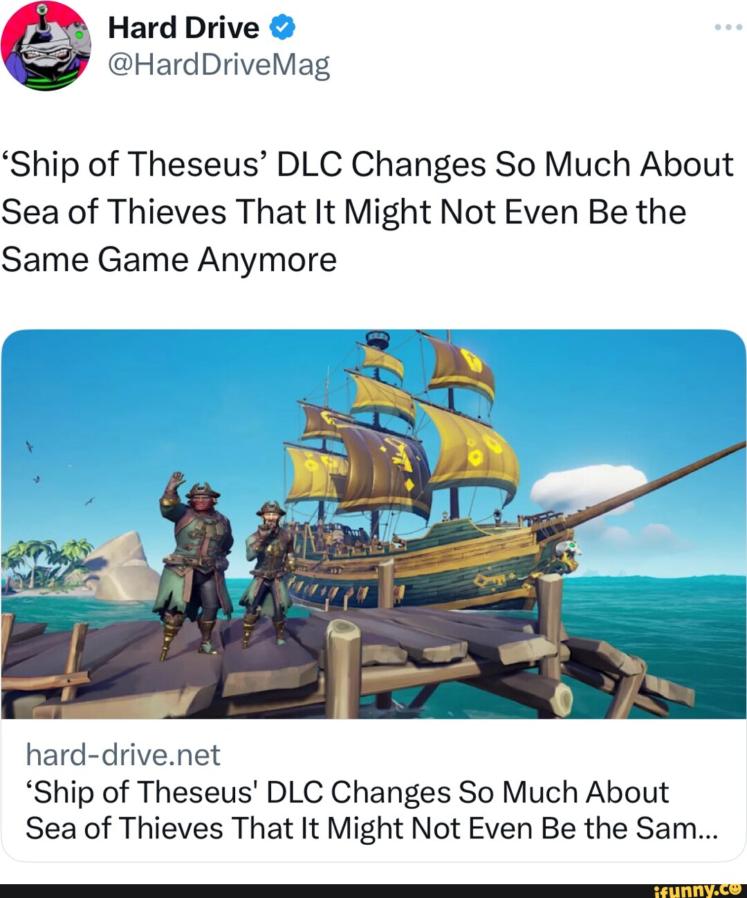 Hard Drive @ @HardDriveMag 'Ship of Theseus' DLC Changes So Much About ...