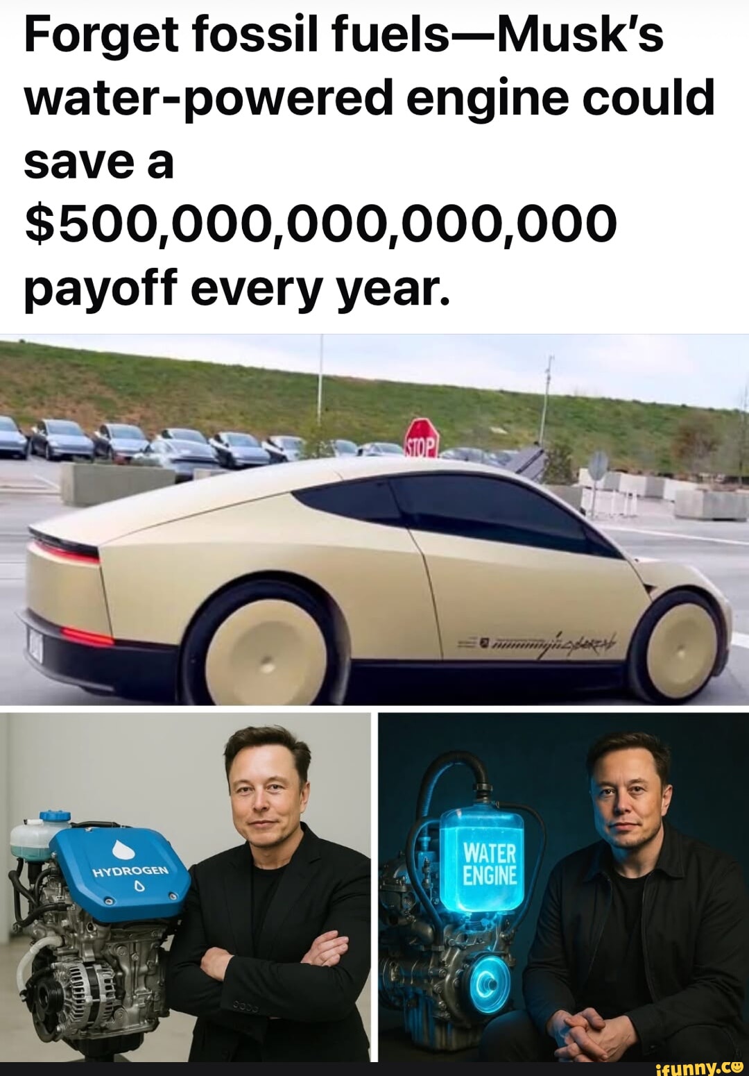 Forget fossil fuels-Musk's water-powered engine could save a ...