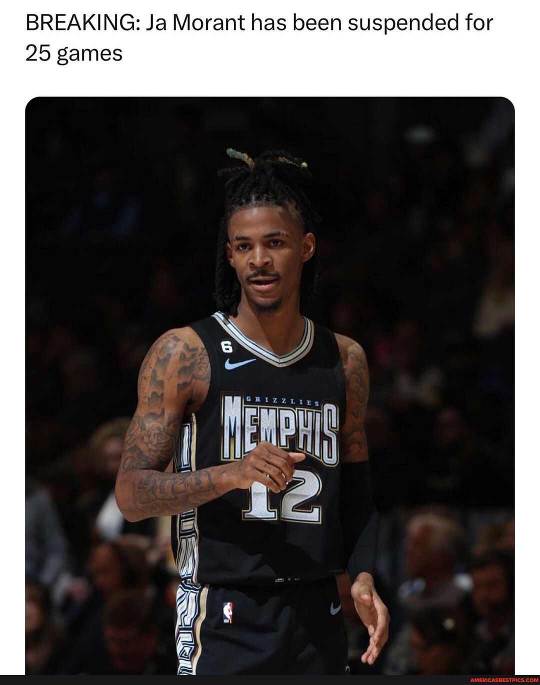 Ja Morant has been suspended for 25 games…thoughts?👇 📌 #DUNK ( via ...