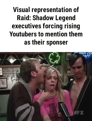Visual representation of Raid: Shadow Legend executives forcing rising ...