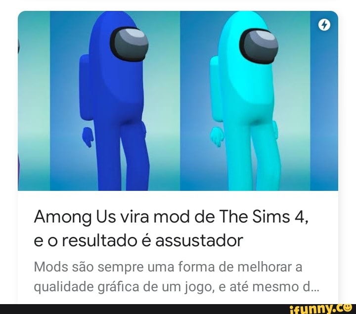 Among Us vira mod de The Sims 4, e o resultado é assustador Mods são ...