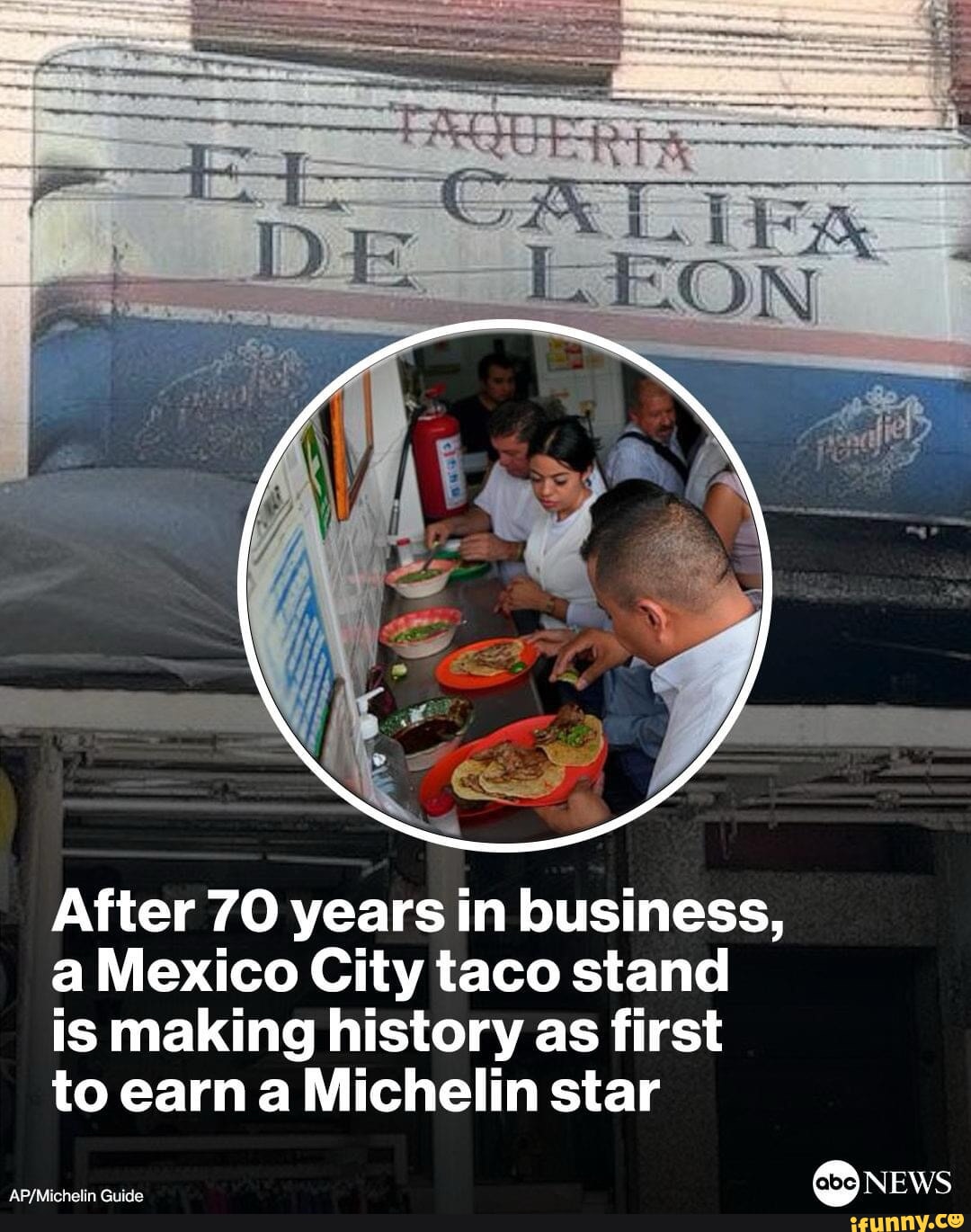 After 70 years in business, a Mexico City taco stand is making history ...
