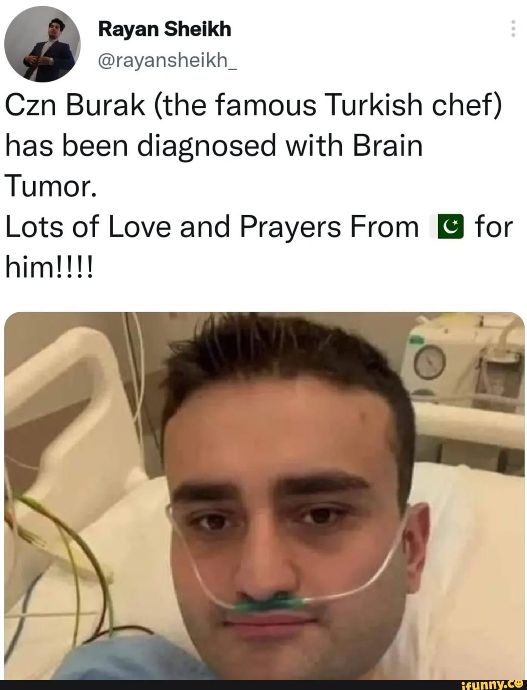 Rayan Sheikh @rayansheikh_ Czn Burak (the famous Turkish chef) has been ...