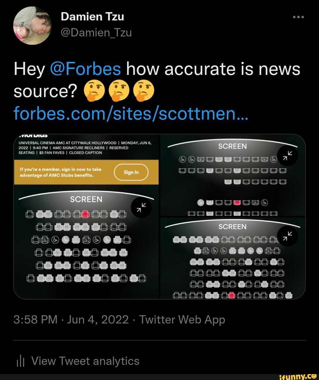Damien Tzu @Damien_Tzu Hey @Forbes how accurate is news SCREEN source ...