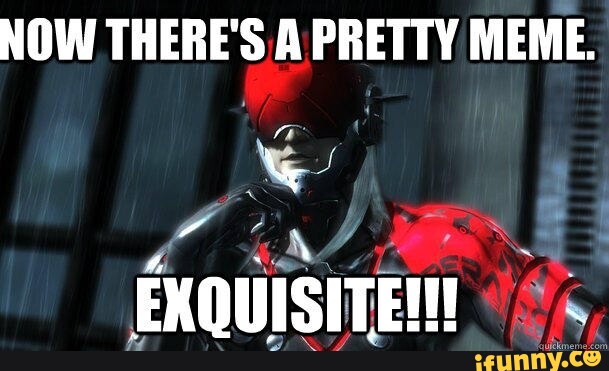 NOW THERE'S A PRETTY MEME. EXQUISITE! - iFunny