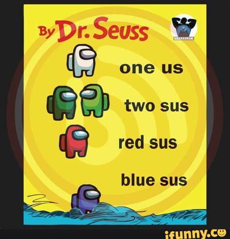 One sus two sus red sus blue sus - syDr. Seuss W one us two sus red sus ...