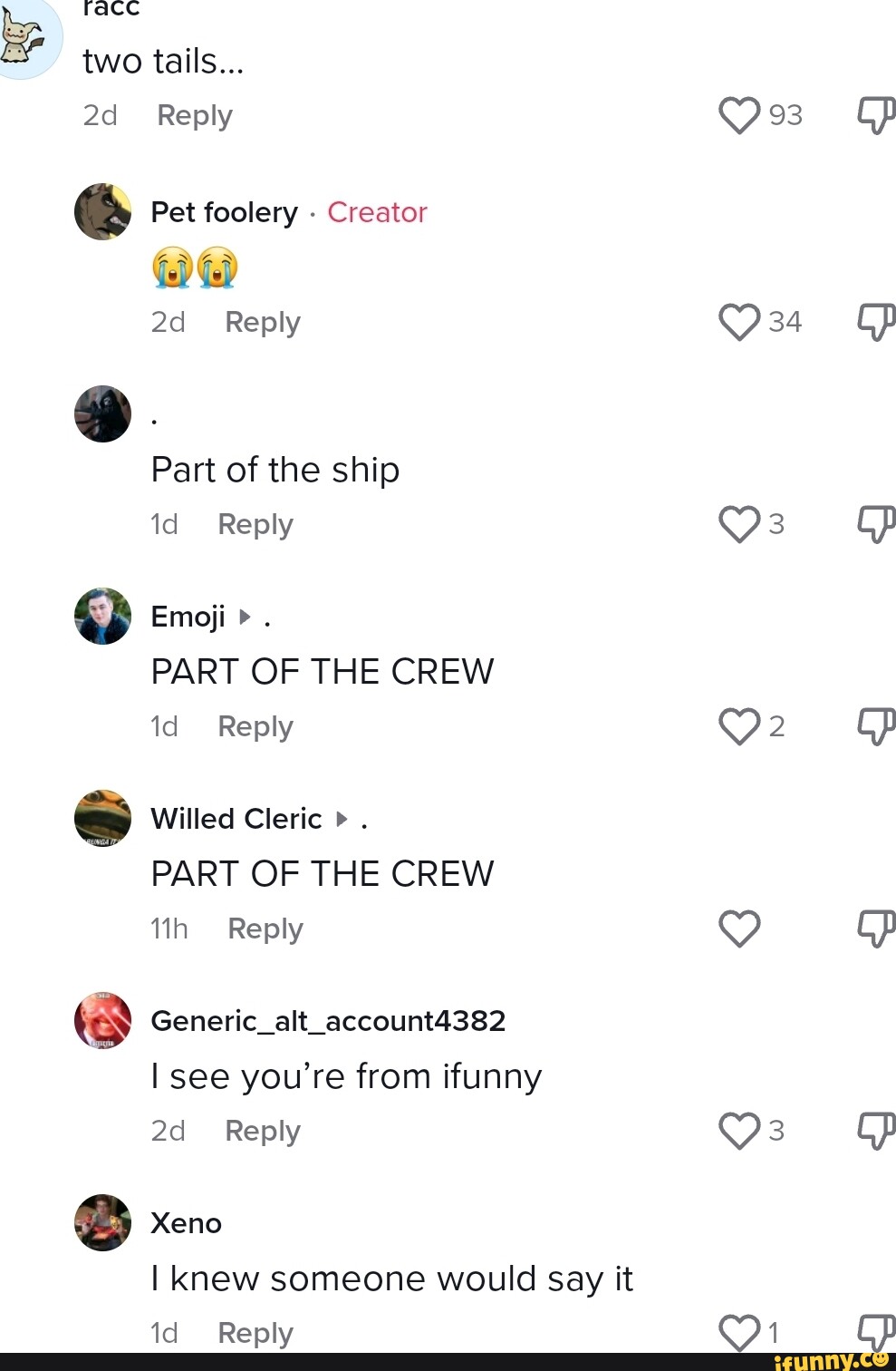 Twotails memes. Best Collection of funny Twotails pictures on iFunny