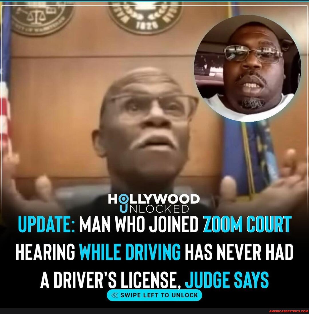 Looks like the man who went viral for hopping on a Zoom Hearing while ...