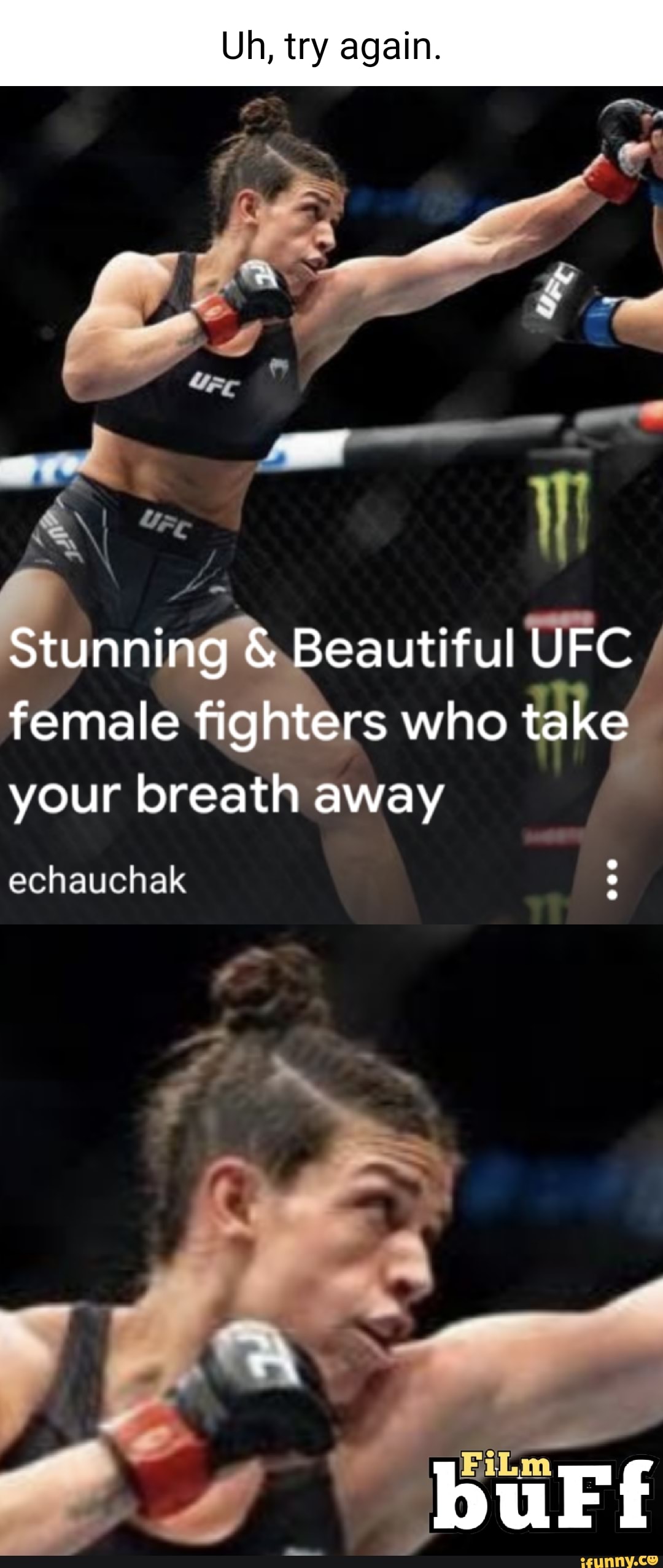 Uh, try again. stunning & Beautiful UFC female fighters who take your ...