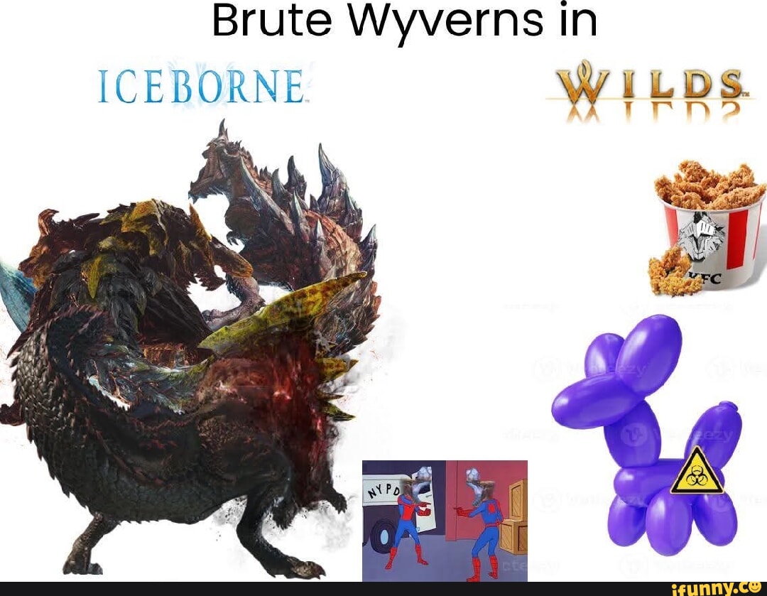 Brute Wyverns In ICE BOKNE - iFunny