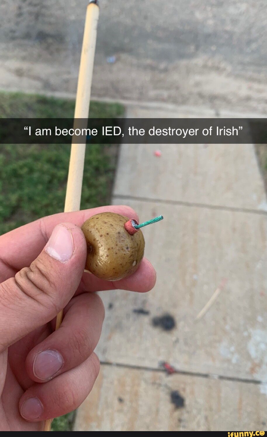 With chis character's death, the thread of prophecy is severed. Restore ...