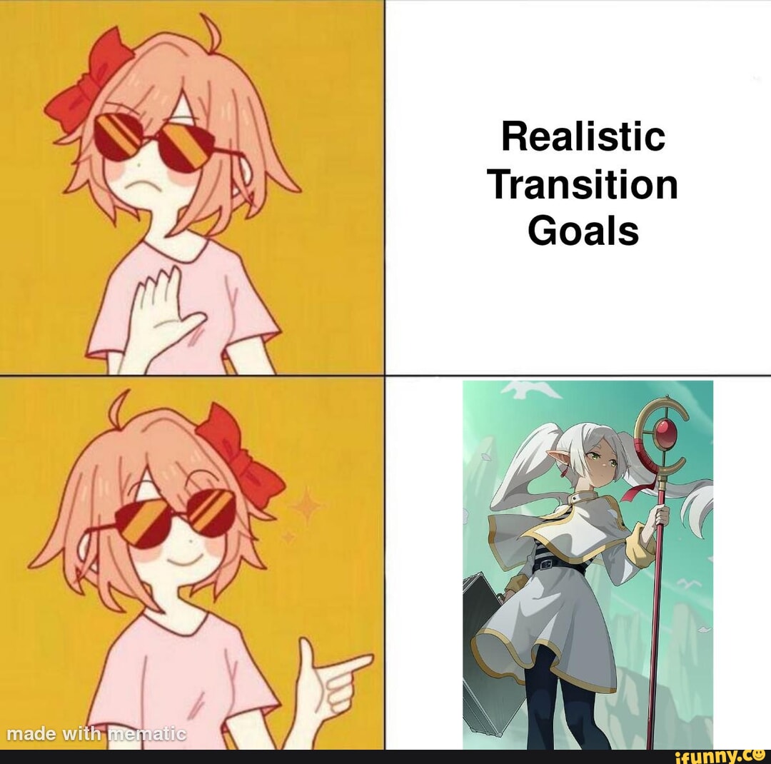 Egg_irl - Realistic Transition Goals - iFunny