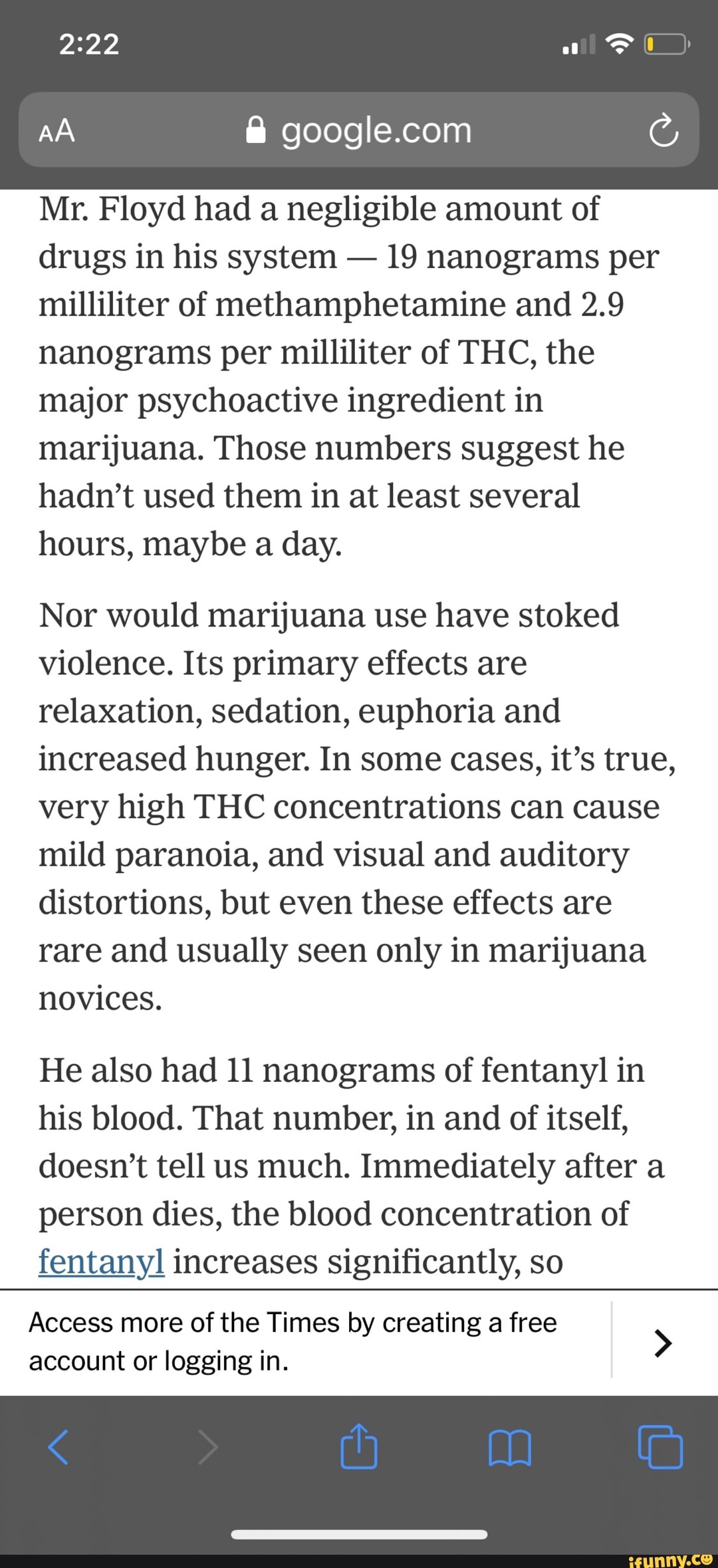 Of Mr Floyd Had A Negligible Amount Of Drugs In His System 19 of-mr-floyd-had-a-negligible-amount-of-drugs-in-his-system-19