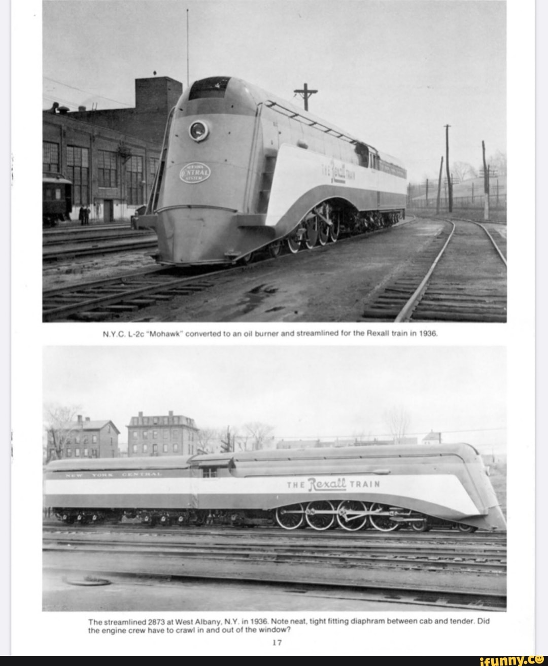 NYC Mohawk" converted to an oil burner and streamlined for the Rexall ...