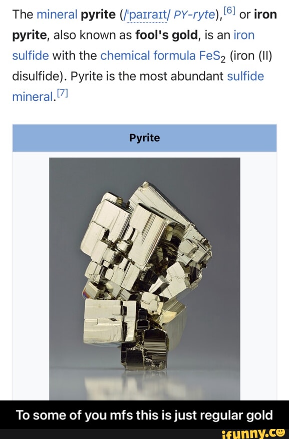 Mineral memes. Best Collection of funny Mineral pictures on iFunny