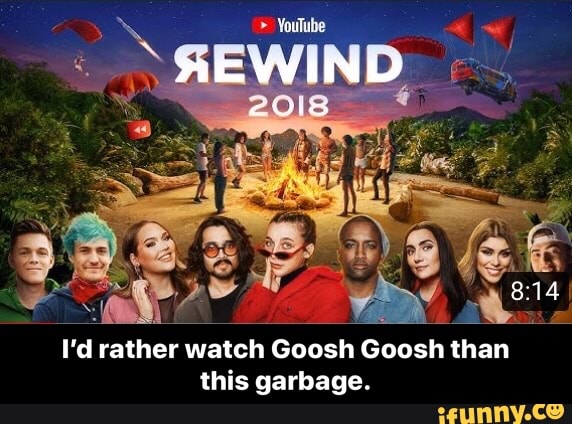 This uarbaue. - I’d rather watch Goosh Goosh than this garbage. - iFunny