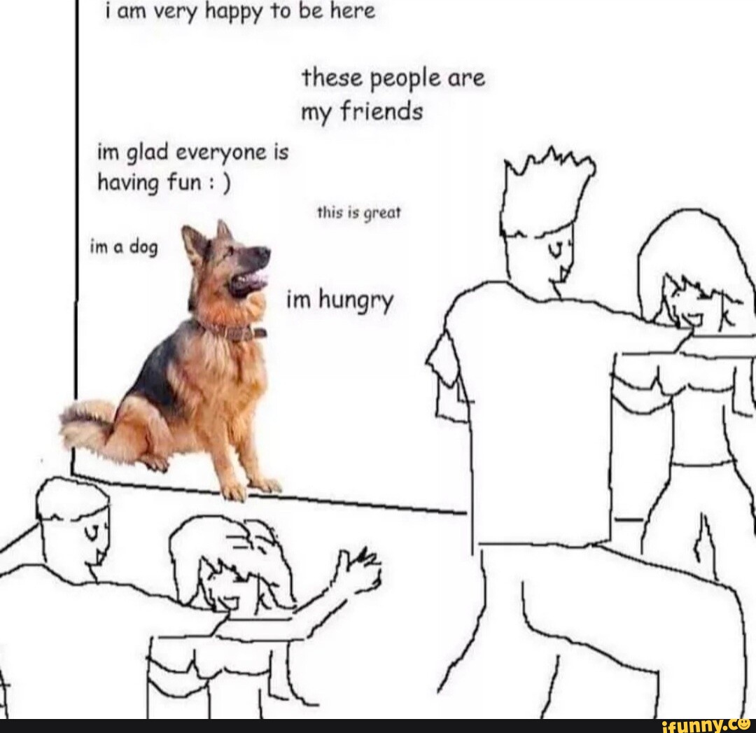 Lam very happy to be here these people are my friends im glad everyone ...