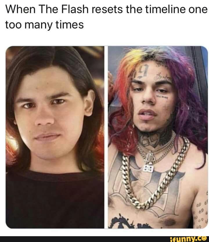 When The Flash resets the timeline one too many times - iFunny