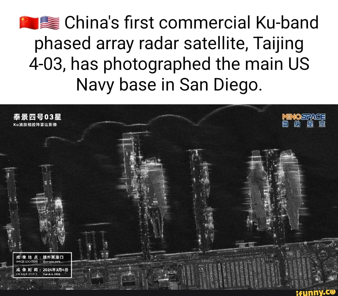 China's first commercial Ku-band phased array radar satellite, Ta 4-03 ...