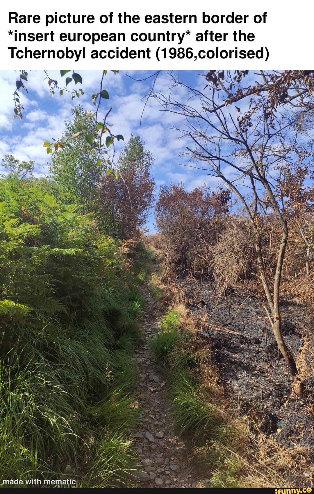 Rare picture of the eastern border of *insert european country" after ...