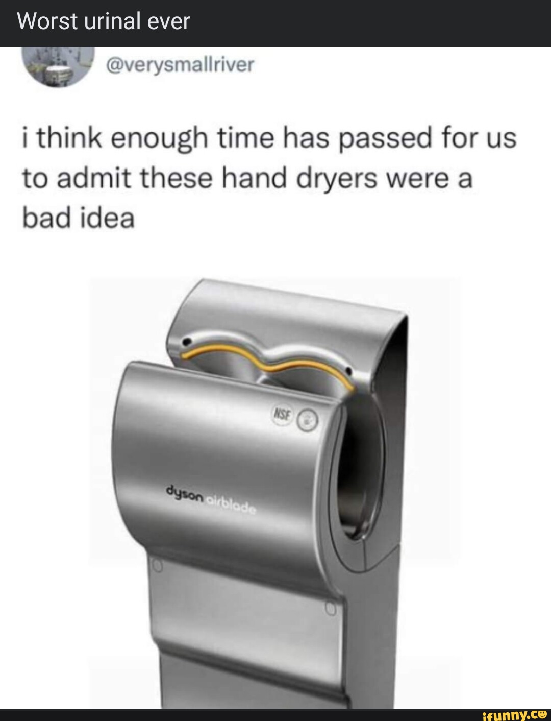 Worst urinal ever i think enough time has passed for us to admit these ...