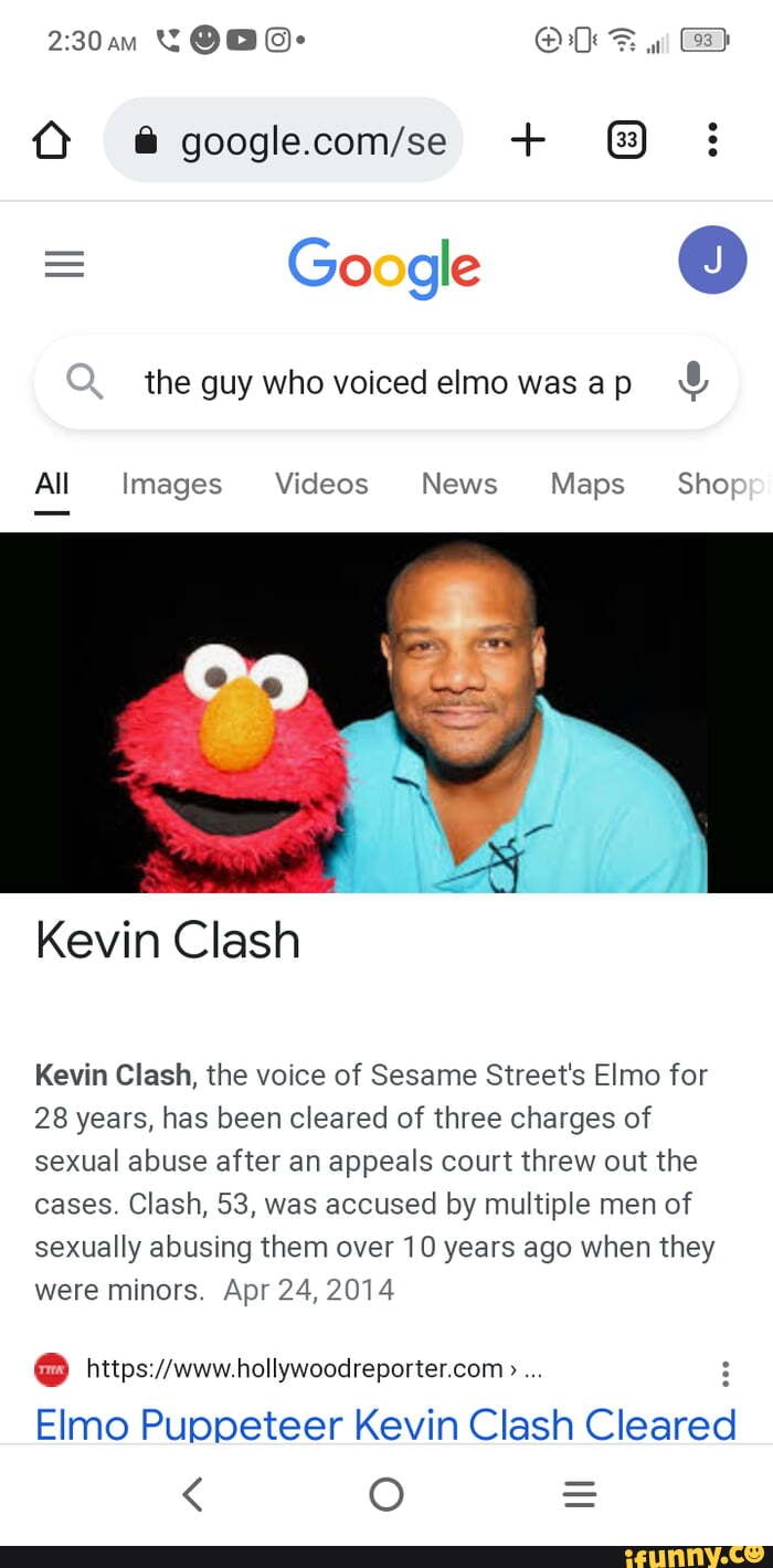 Google the guy who voiced elmo was ap & All Images Videos News Maps Sho ...