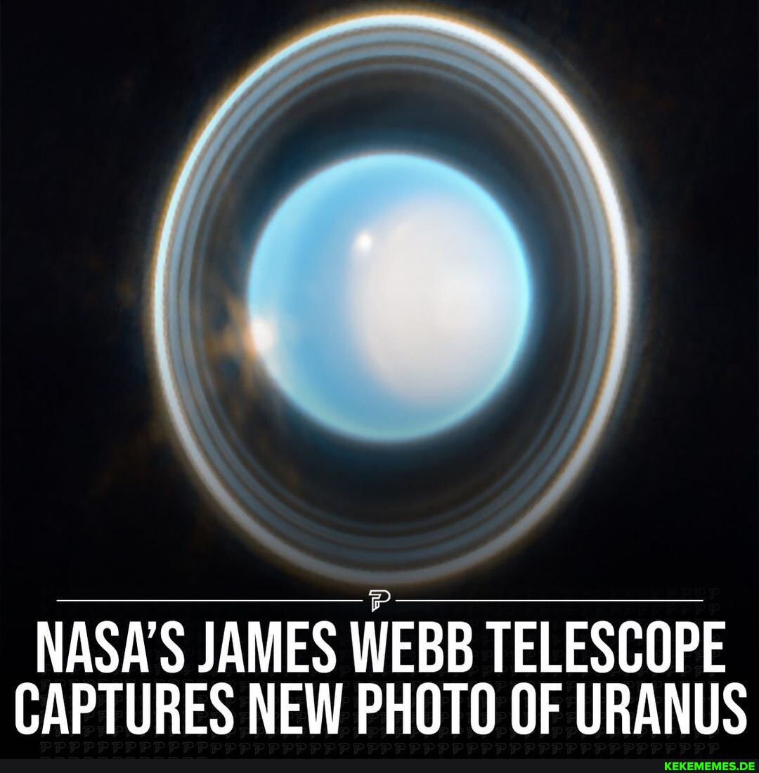 #NASA has captured a new image of Uranus using their #JamesWebb ...