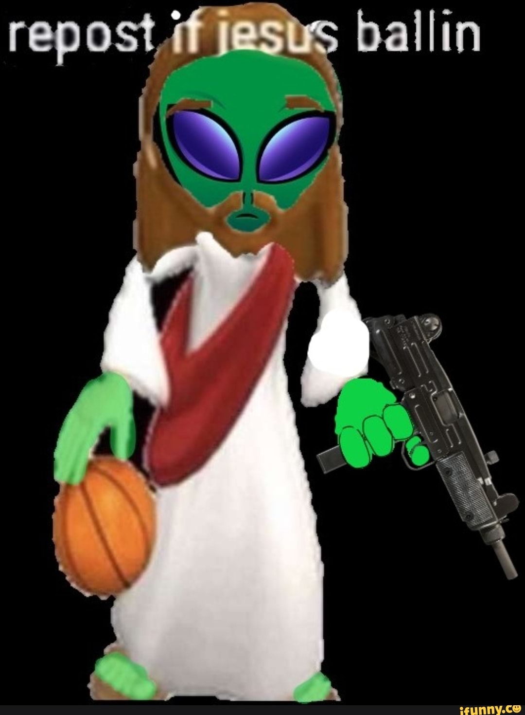 Repost, if jesus ballin NZ, - iFunny
