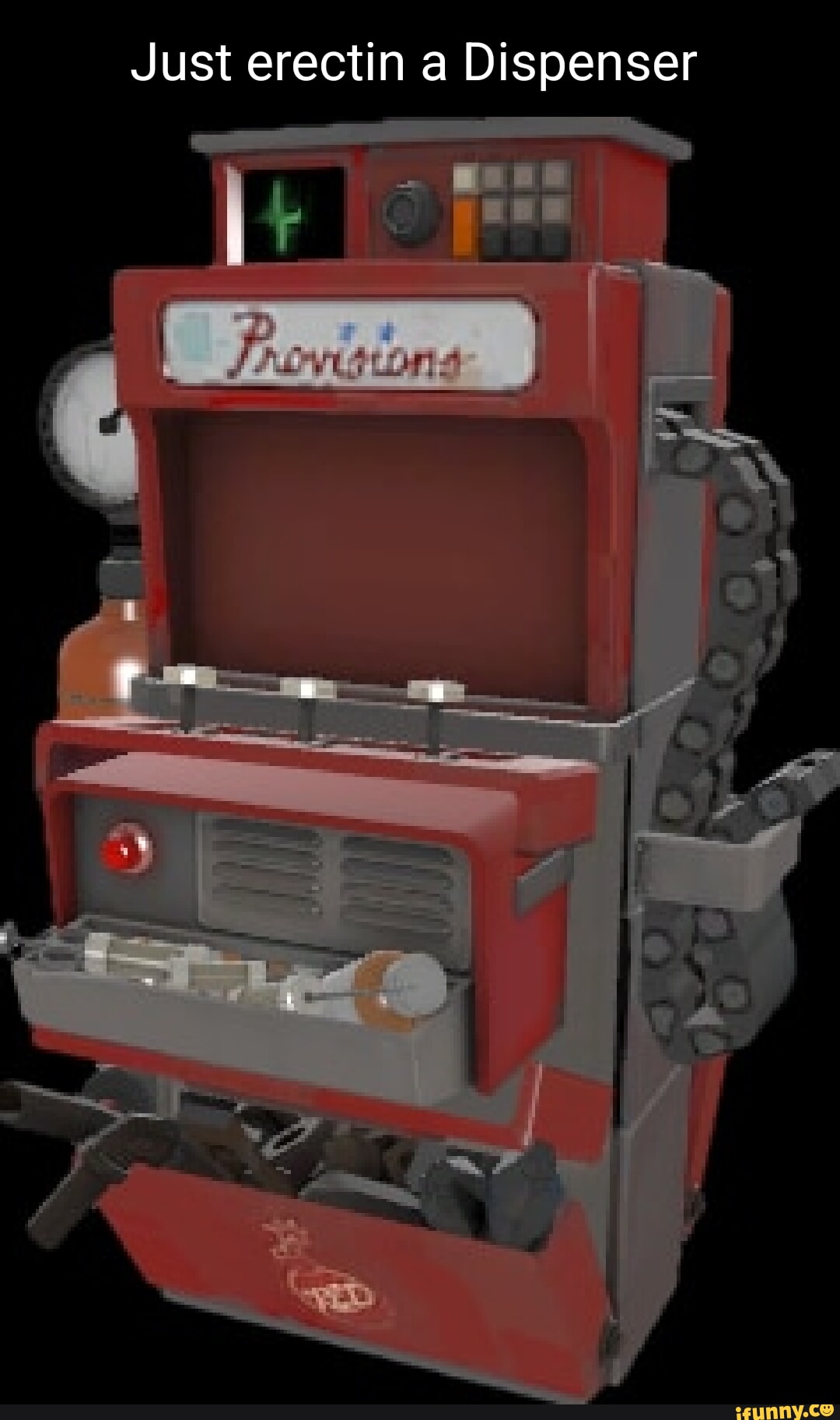 Just erectin a Dispenser I - iFunny