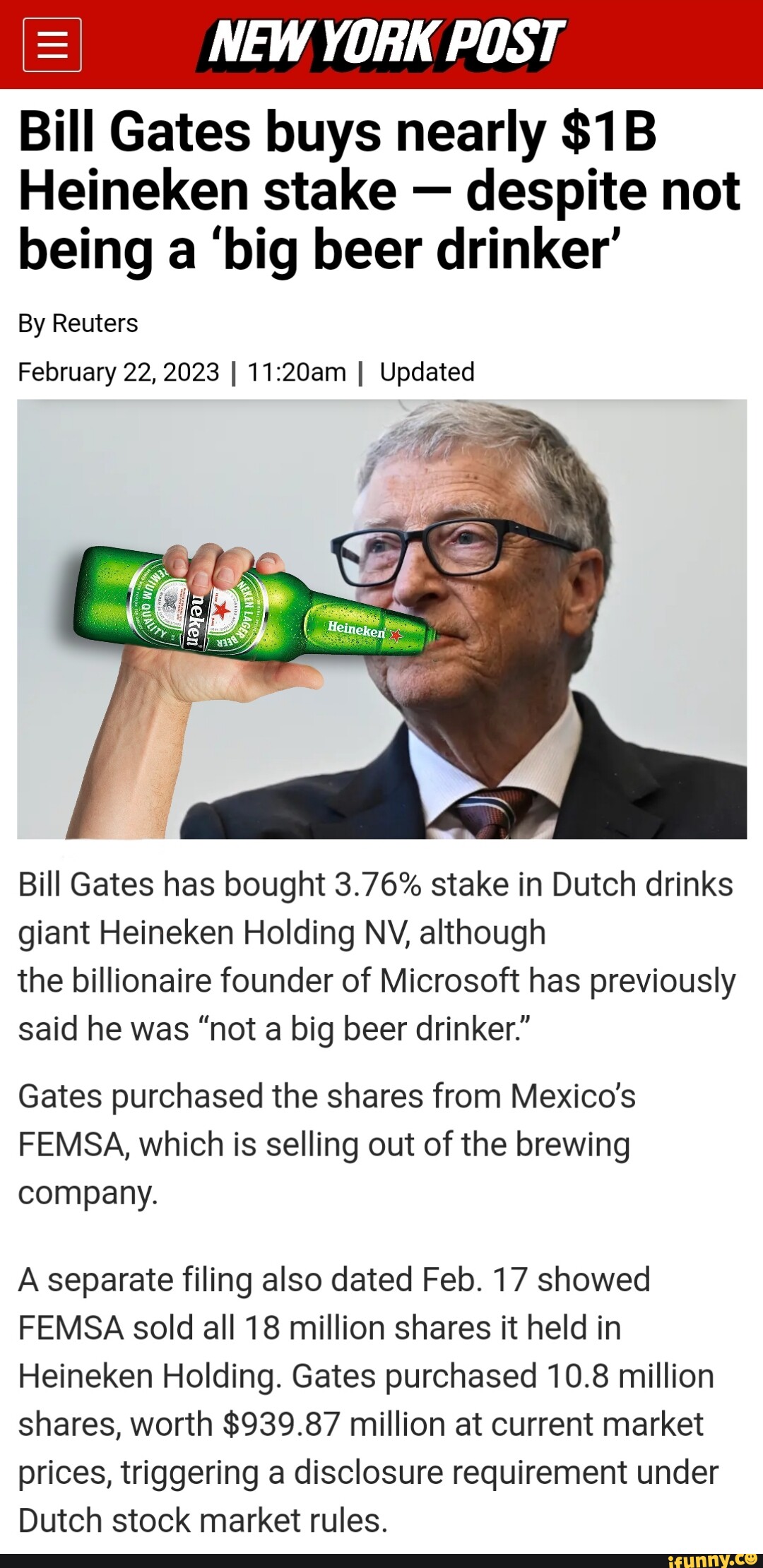 Heineken memes. Best Collection of funny Heineken pictures on iFunny