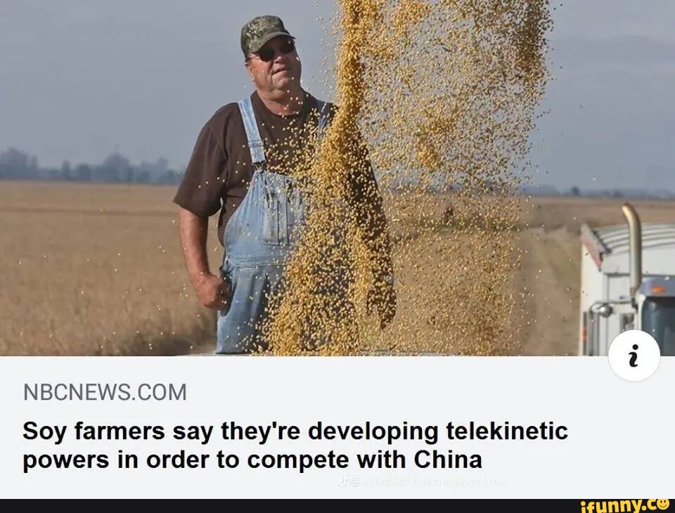 NBCNEWS.CO! Soy farmers say they're developing telekinetic powers in ...