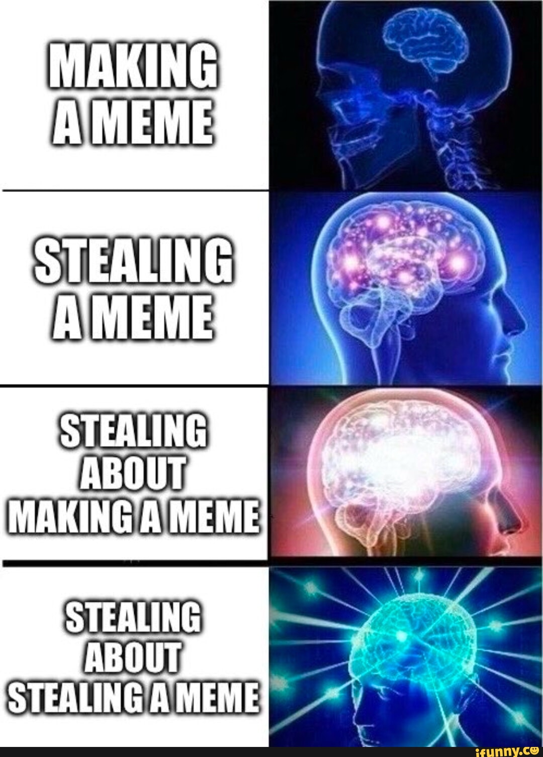 STEALING ABOUT MAKING MEME STEALING ABOUT STEALING A MEME - iFunny