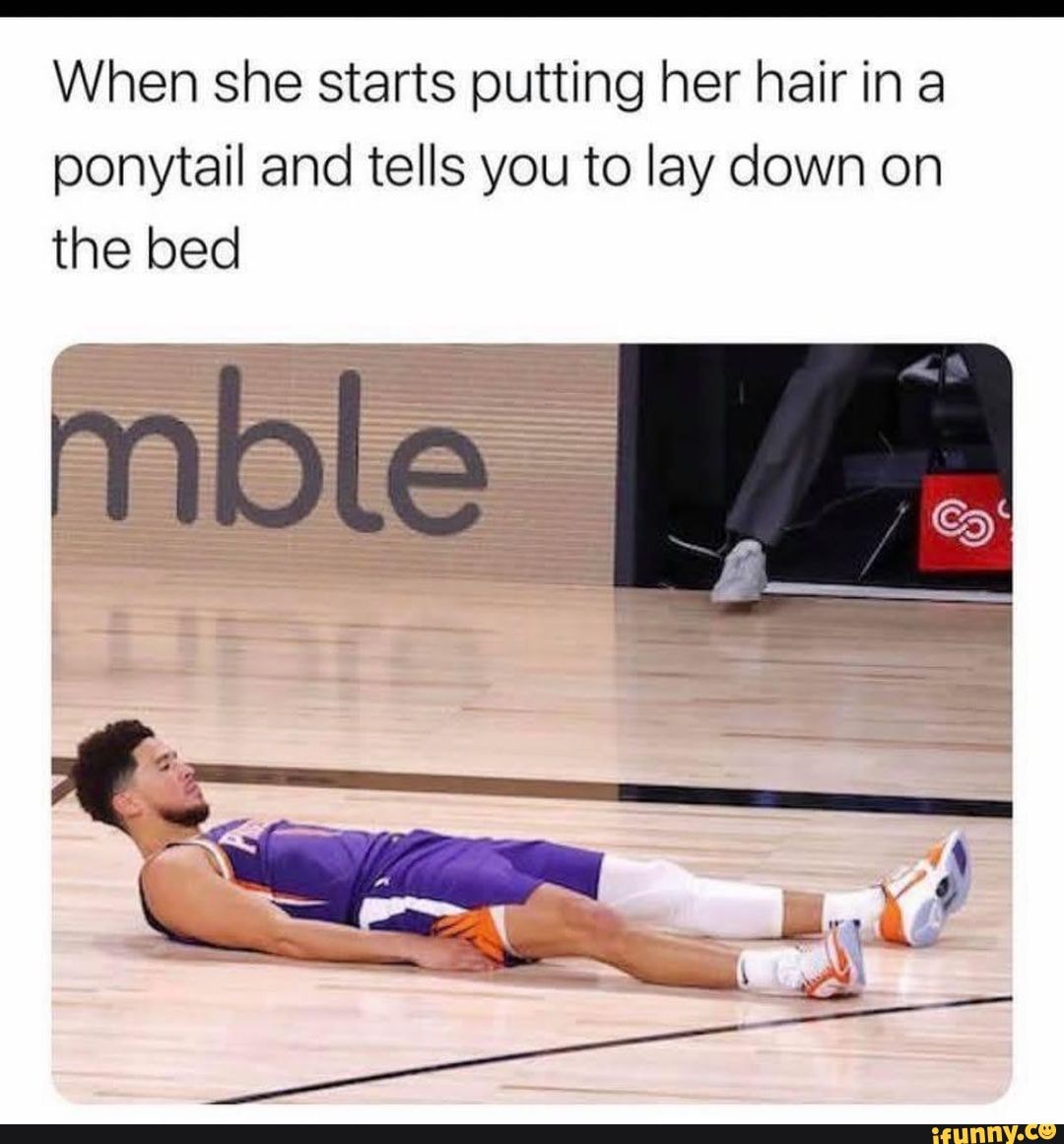 When She Puts Her Hair In A Ponytail