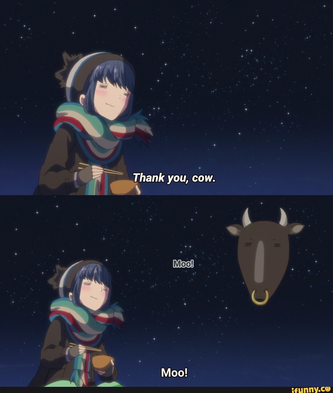 Thank you, cow. To Moo! - iFunny